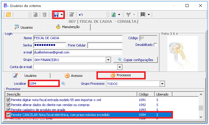 Procedimento para Cancelamento Extemporâneo de NF-e – Suporte